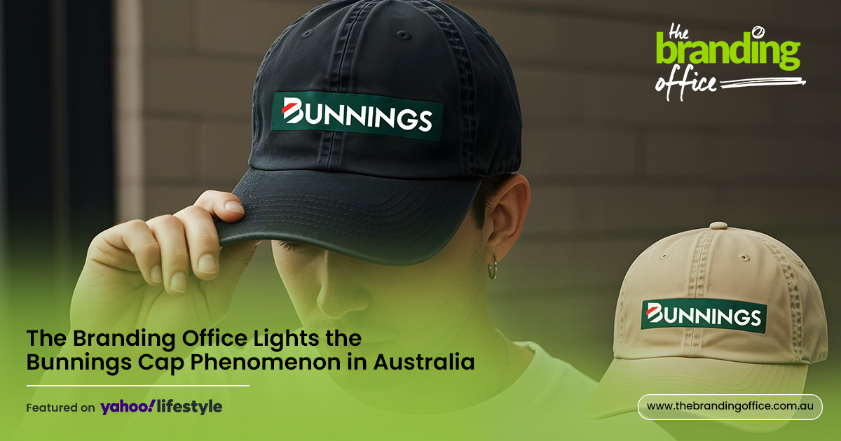 The Branding Office on Bunnings Cap Trend | Yahoo Lifestyle Feature